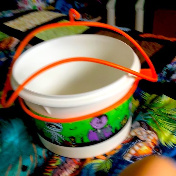 Tupperware | Storage & Organization | Tupperware Halloween Candy Bucket ...